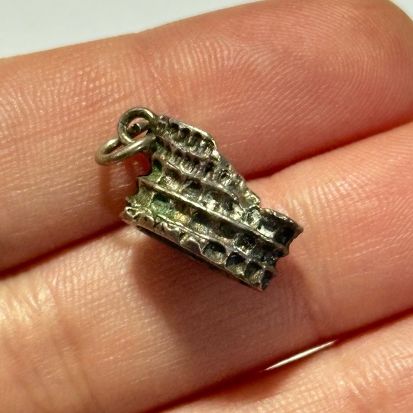 Jewelry | Vintage 80 Sterling Italian Rome Colosseum Charm Europe ...